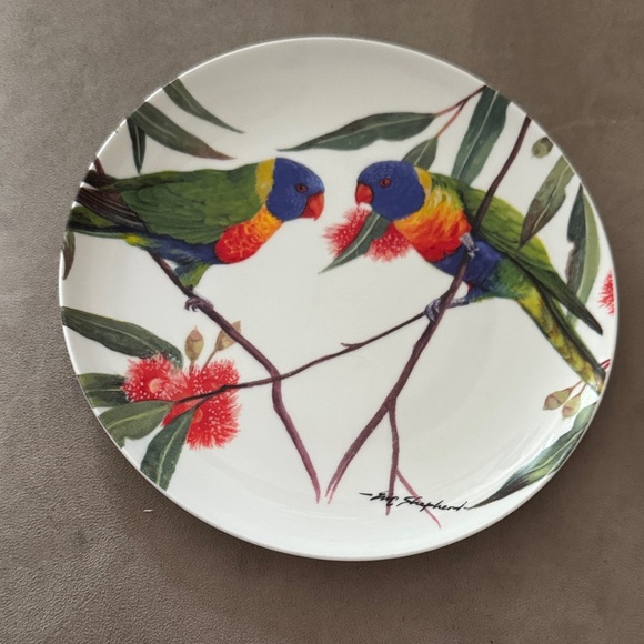 Bird | Maxwell Williams Birds Of Australia Cake Plate Rainbow Lorikeets ...